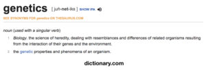 Definition Of Genetics And Related Terminologies – Genetic Education