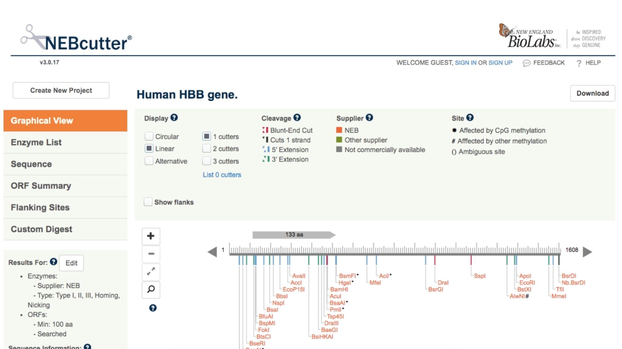 How To Choose A Restriction Enzyme?- Step-by-step Demonstration ...