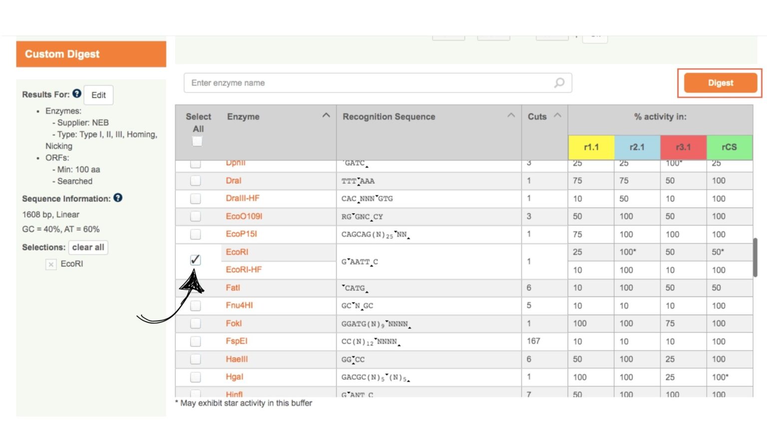 How To Choose A Restriction Enzyme?- Step-by-step Demonstration ...
