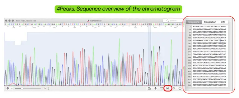 4Peaks Review: Easiest Sequence Analysis Software – Genetic Education