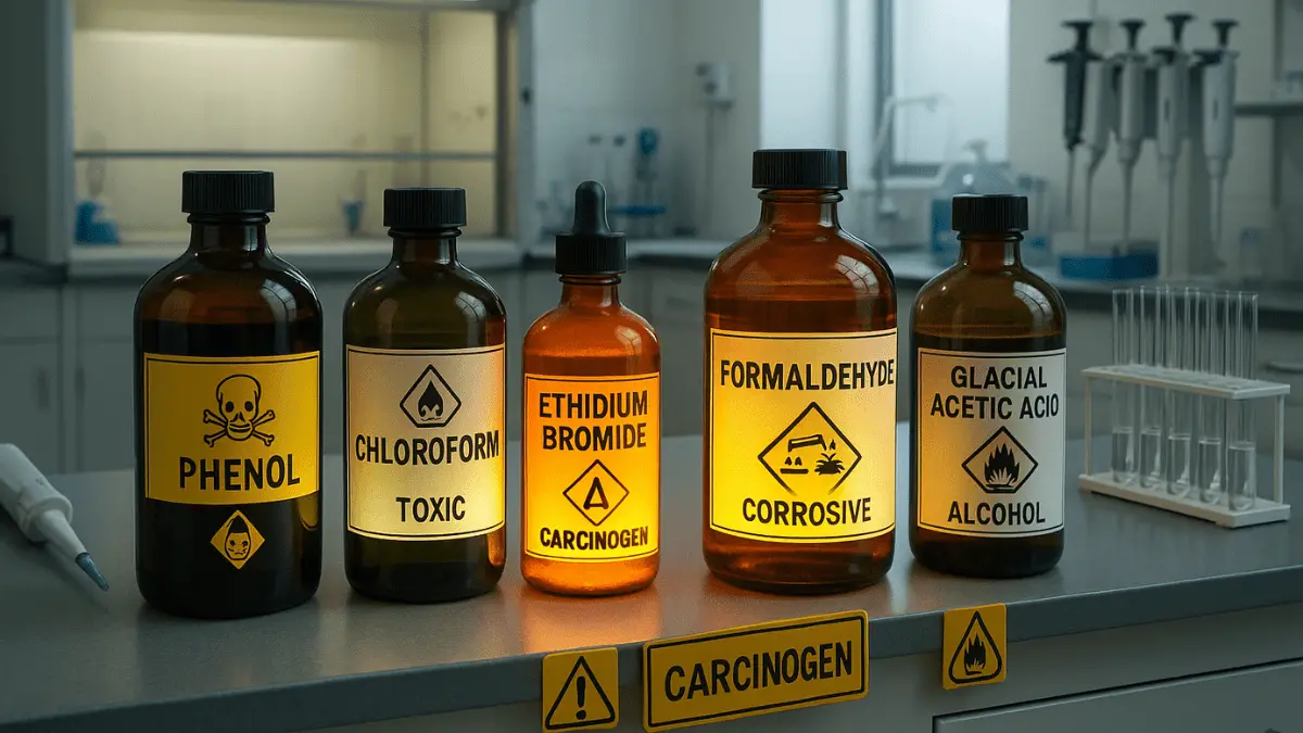 Top 7 Hazardous Chemicals in a Genetics Lab and How to Handle Them ...